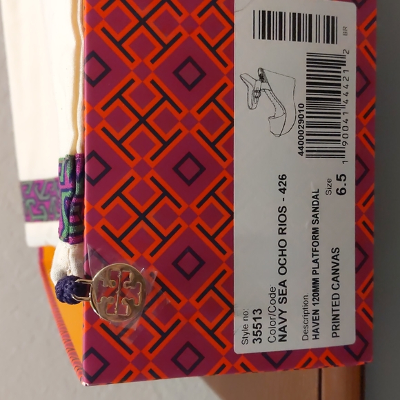 Tory Burch | Shoes | Tory Burch Navy Red Sea Ocho Rios Haven Platform ...